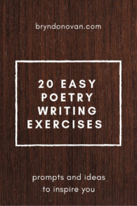 20 Easy Poetry Writing Prompts and Exercises