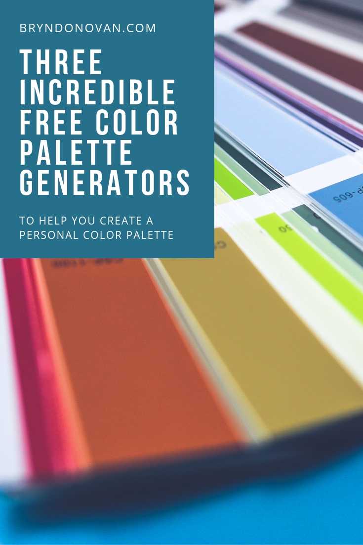 Three Incredible Free Color Palette Generators to Help You Create a ...
