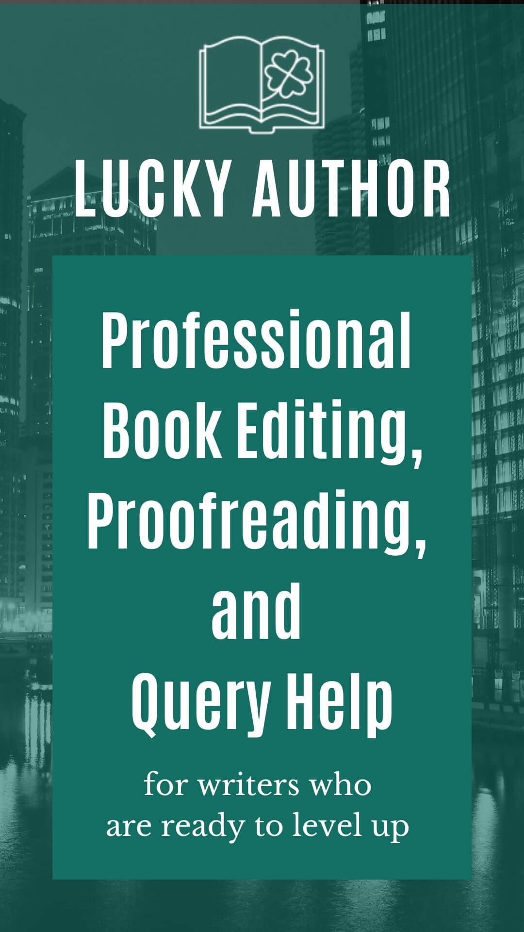 LUCKY AUTHOR AD