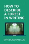 How to Describe a Forest Setting…Vividly