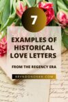 7 Examples of Real Regency Era Letters